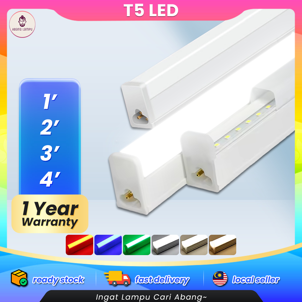 1ft/2ft/3ft/4ft T5 LED High Quality Led Lighting T5 Tube With Connector ...