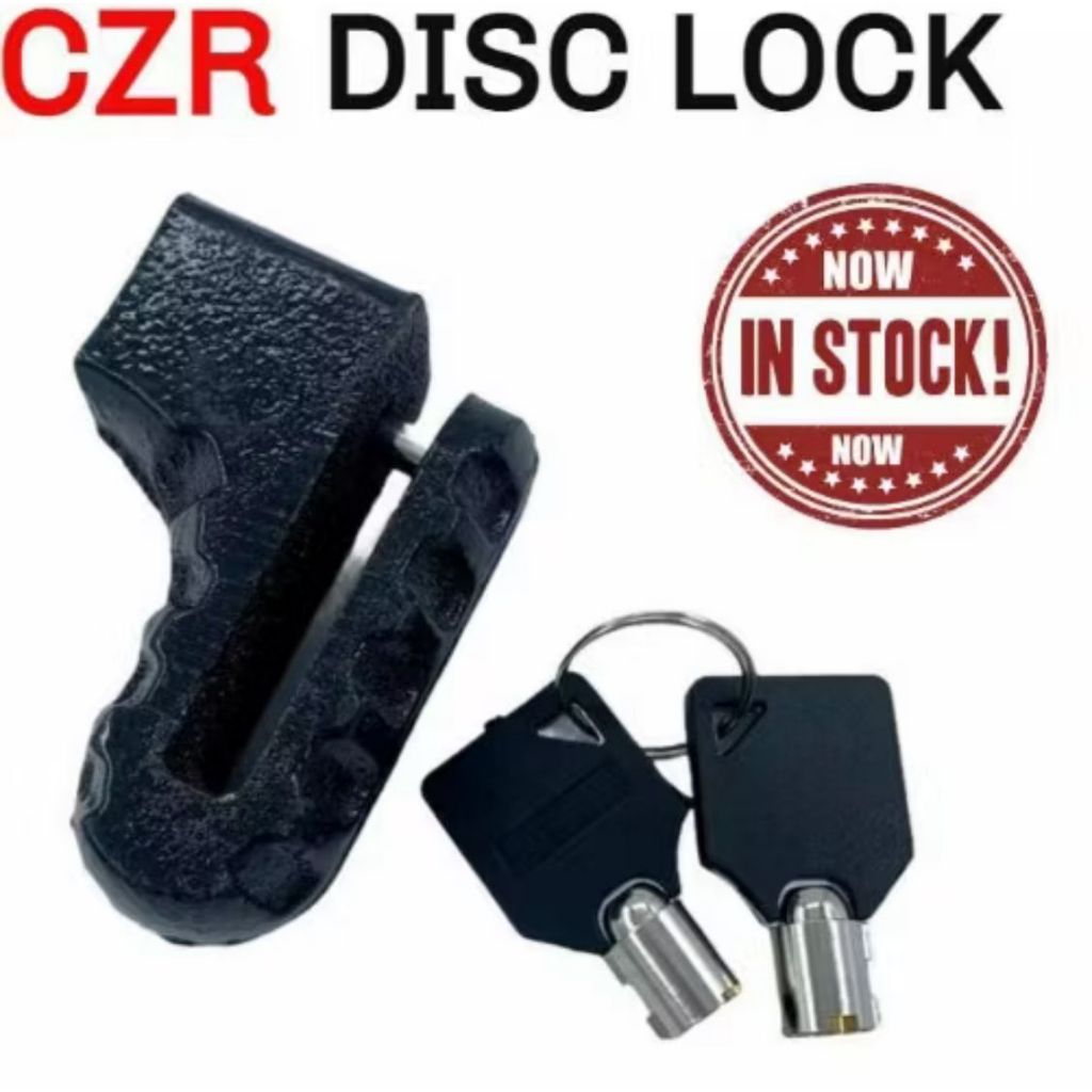 HEAVY DUTY Disc Lock Motor Brake Disc Lock Motorcycle Bike Anti Theft ...