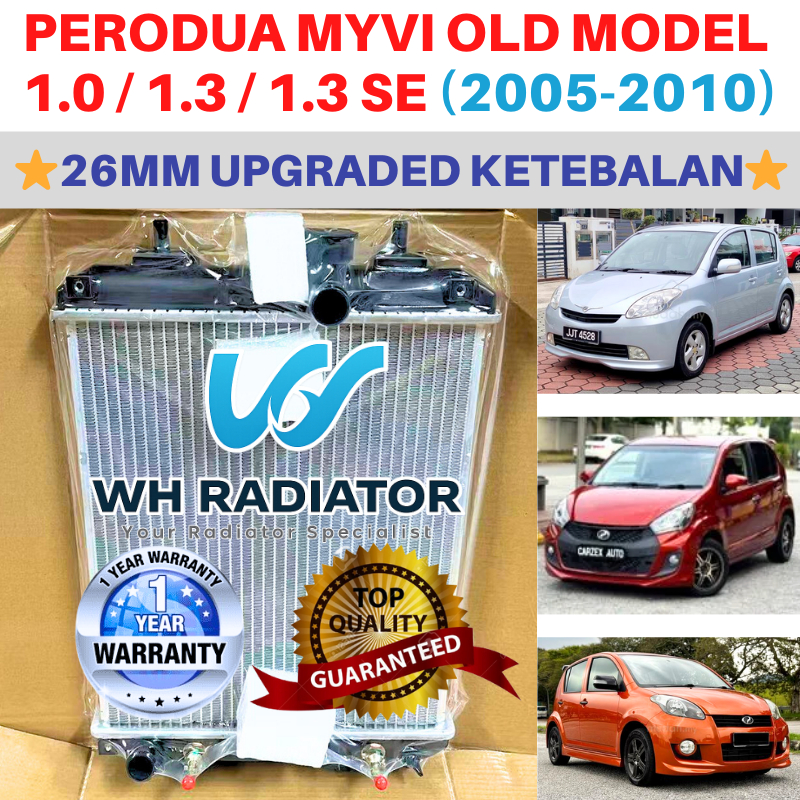 PERODUA MYVI OLD MODEL (2005-2010) (26mm)Double Layer TOP QUALITY AUTO ...