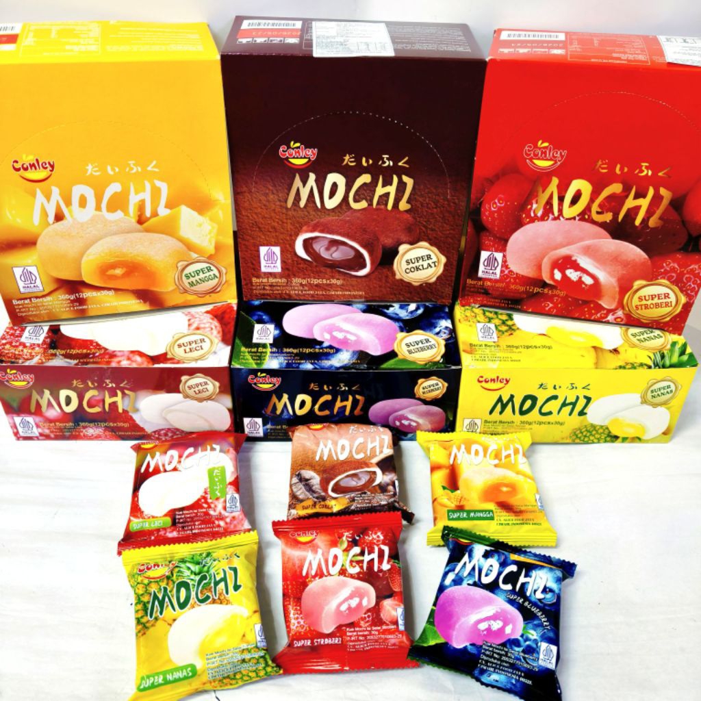 Mochi Conley Assorted Flavour (HALAL) | Shopee Malaysia