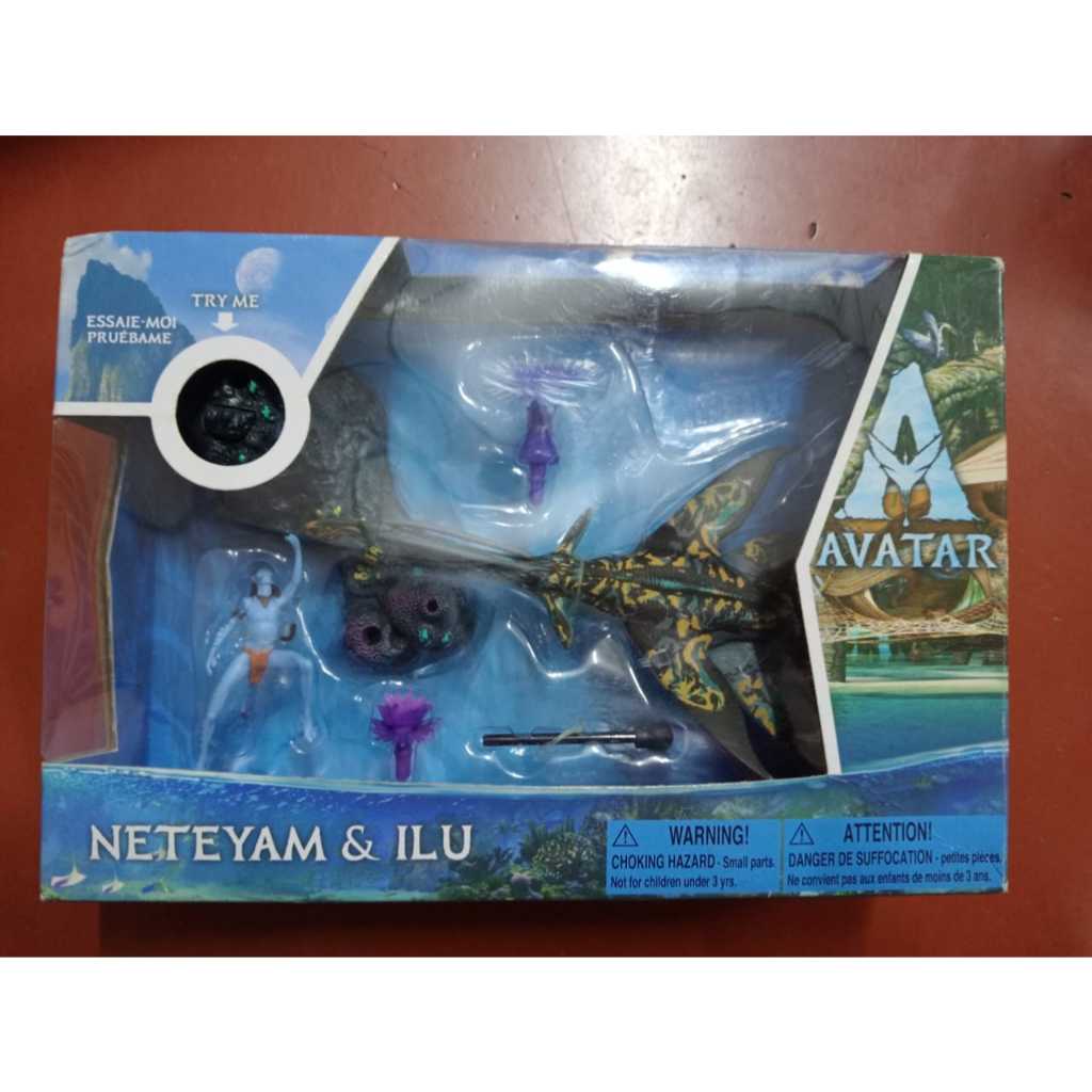 McFARLANE TOYS AVATAR THE WAY OF WATER NETEYAM & ILU ACTION FIGURE ...
