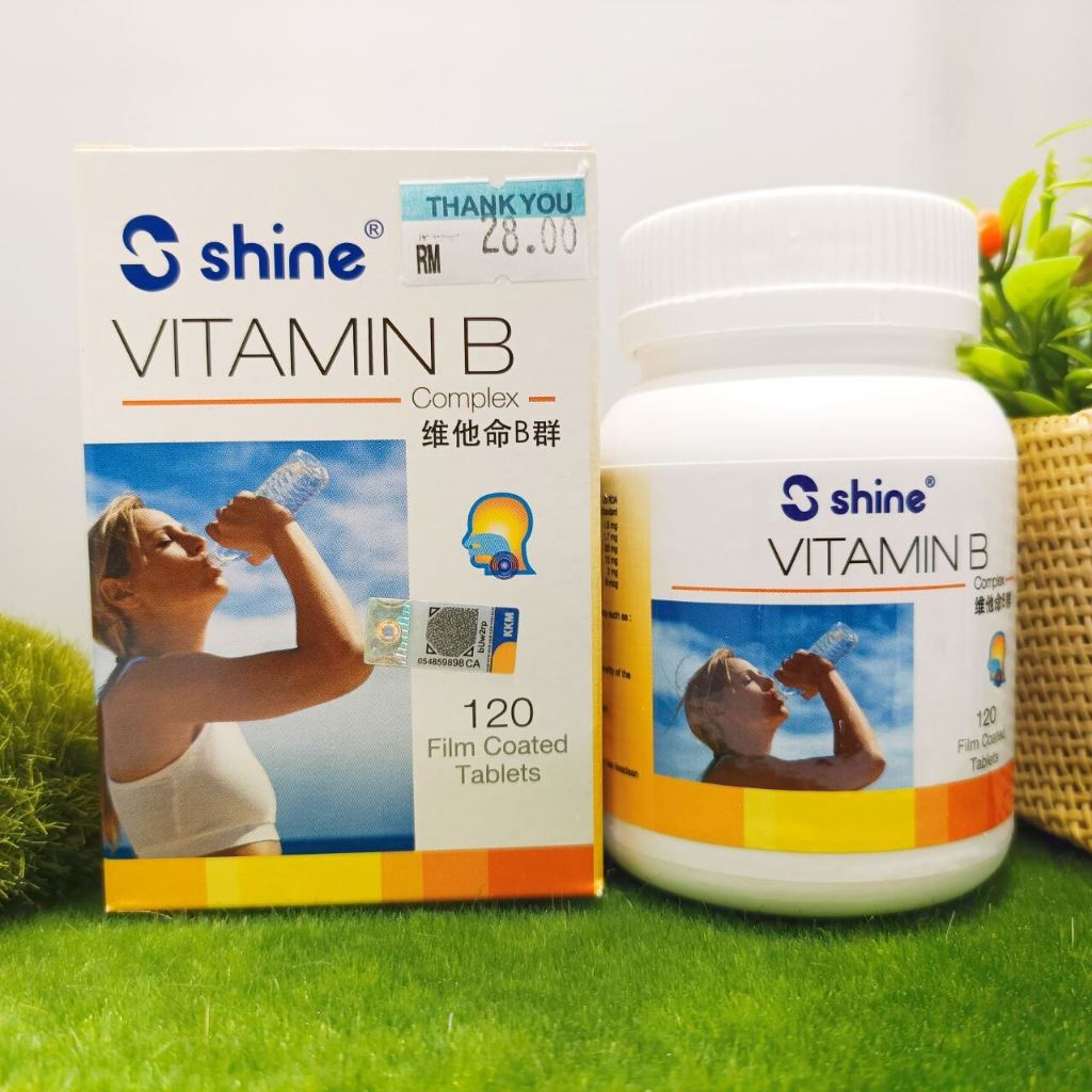 SHINE VITAMIN B COMPLEX 120S | Shopee Malaysia