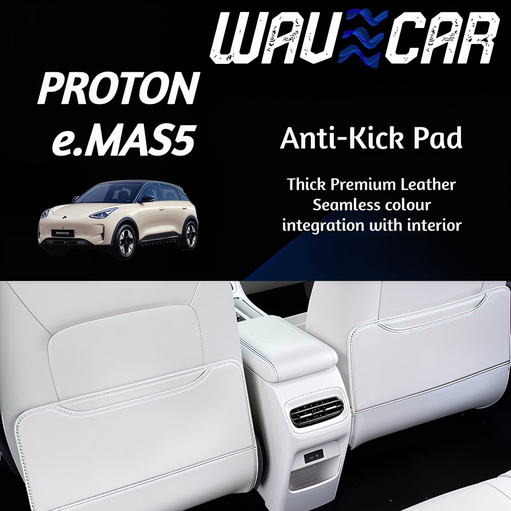 Proton eMAS 5 Anti Kick Pad Protector Seat Cover e.MAS 5 | Shopee Malaysia