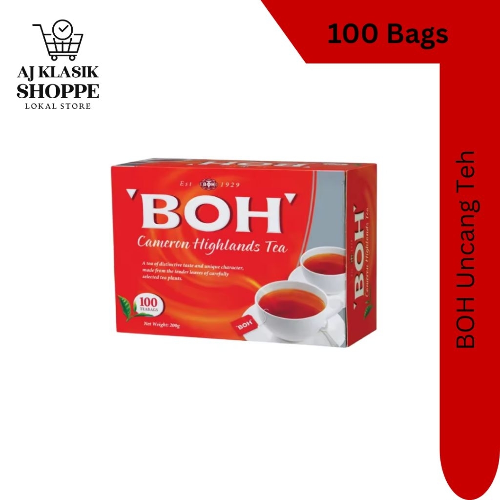BOH Uncang Teh (100 Bag) | Shopee Malaysia