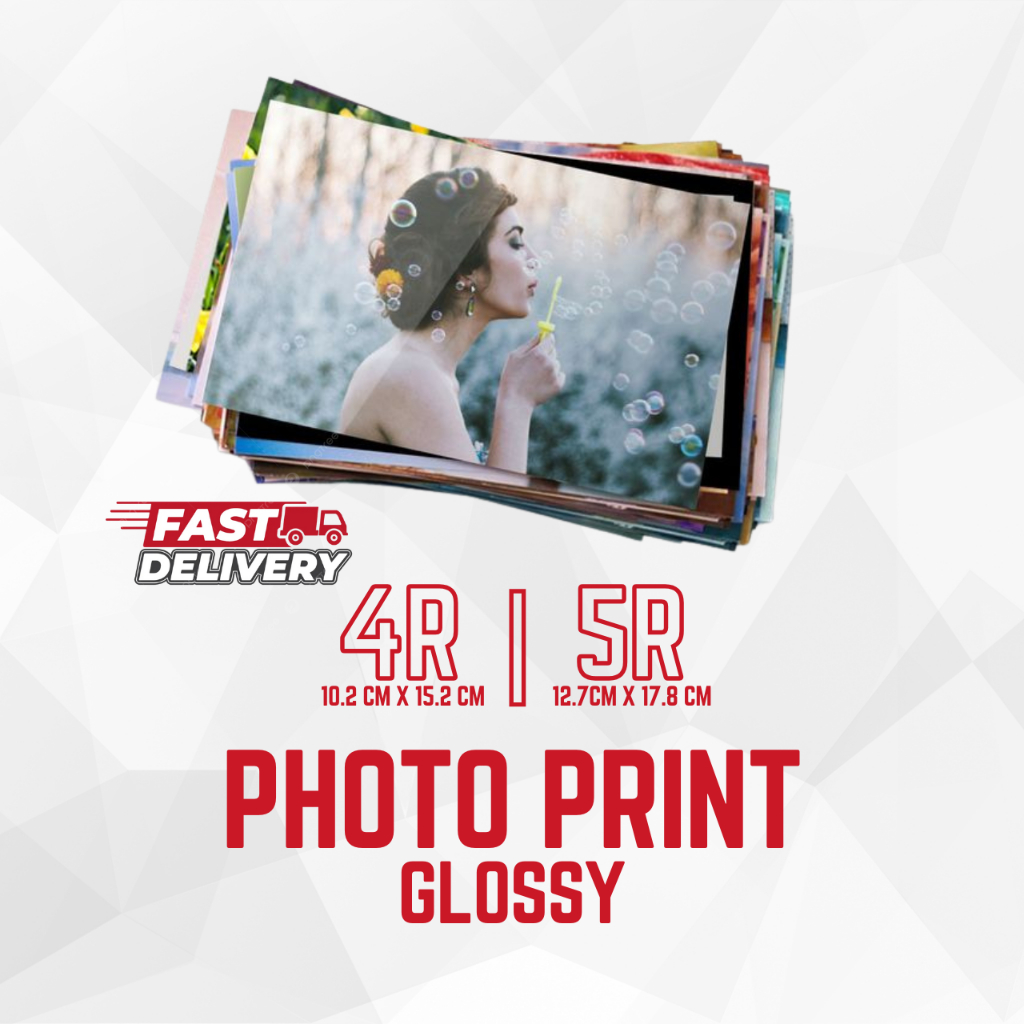 (Fast Shipping) Photo Print,Cuci Gambar 4R & 5R Glossy Paper | Express ...