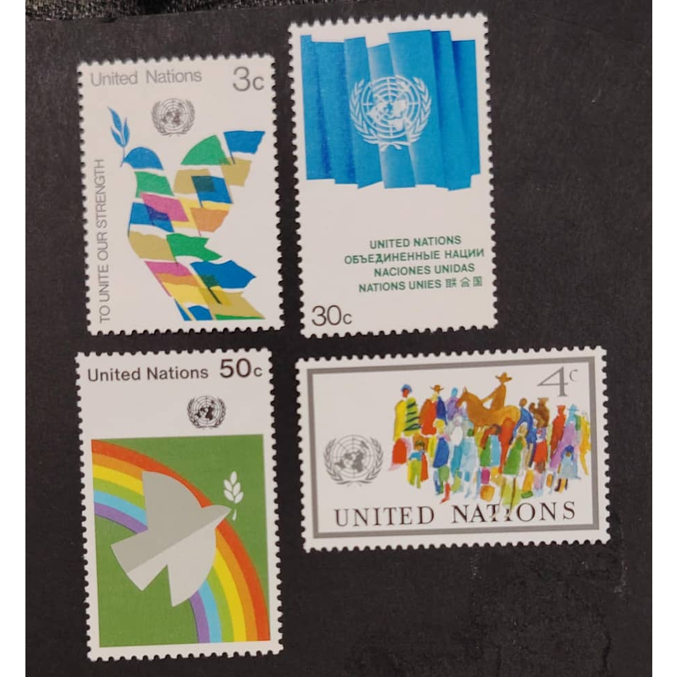 UNITED NATIONS, 1976 Postage Stamps, MINT, COMPLETE SET | Shopee Malaysia