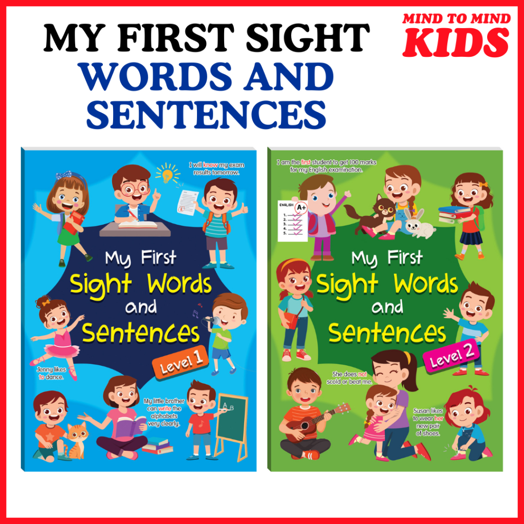 [MIND TO MIND KIDS] MY FIRST SIGHT WORDS AND SENTENCES - LEVEL 1 ...