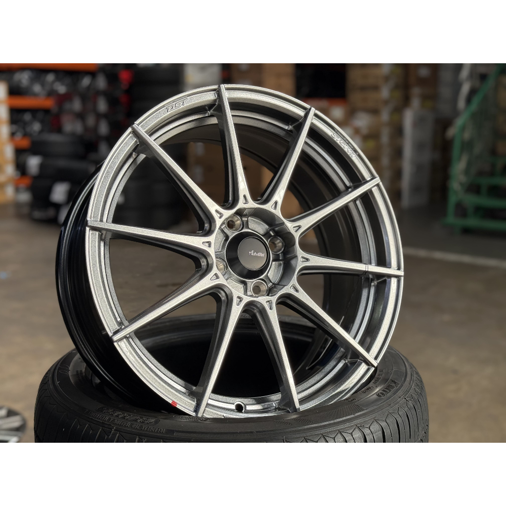NEW 17X7J Advanti Storm S1 Rim (set of 4) Silver 4X100 for Vios Yaris ...