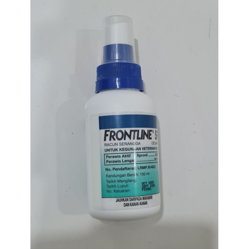 Frontline Spray to Kill Flea and Tick in dog and cat 100ml/anak kucing ...