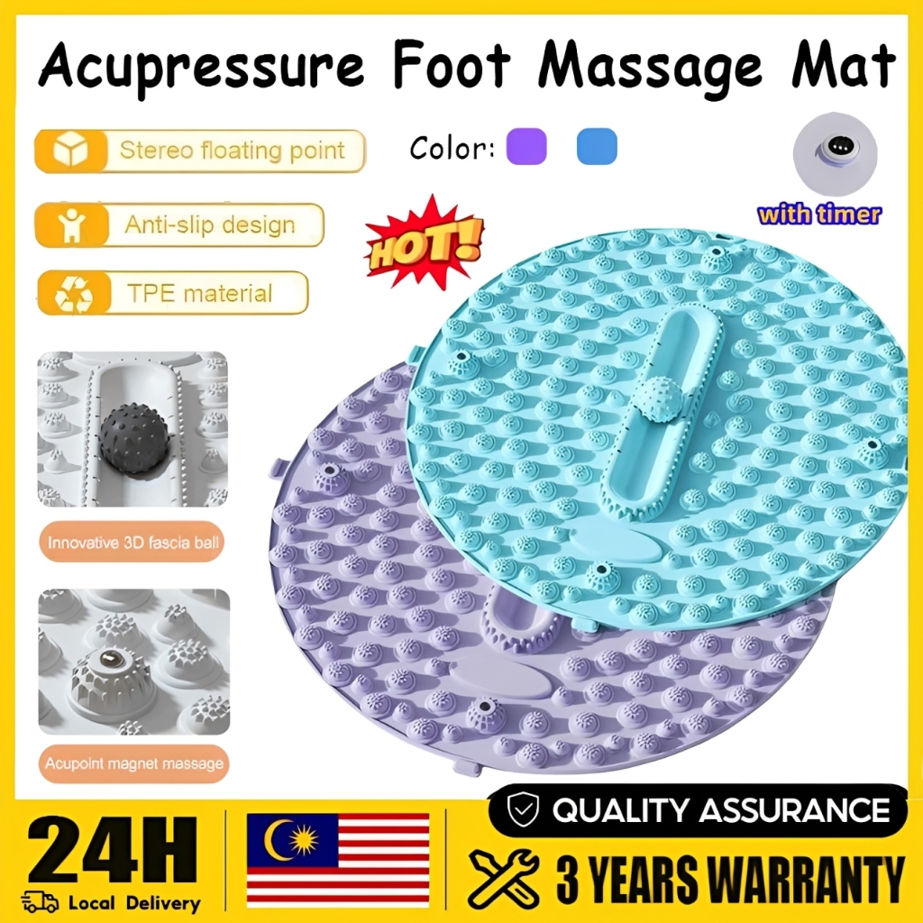 55CM Upgraded Rolling Ball Finger Pressure Plate with Timer Massage ...