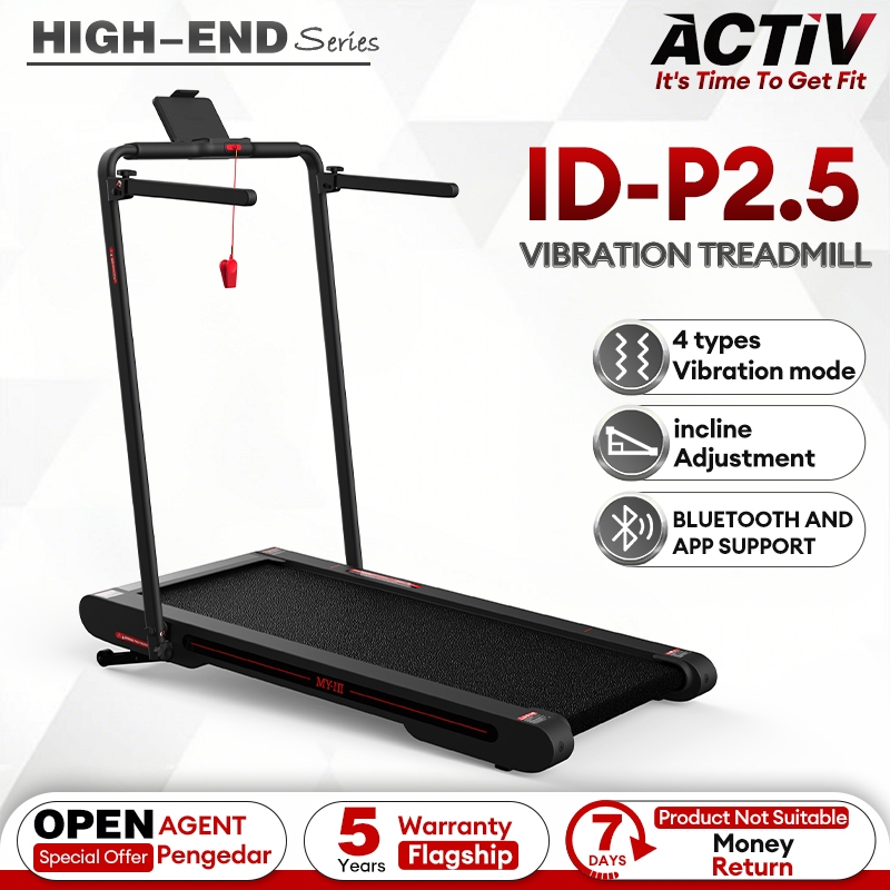 🏃🏽‍♂️5 Year Warranty🏃🏽Treadmill Walking Vibration Exercise Running ...