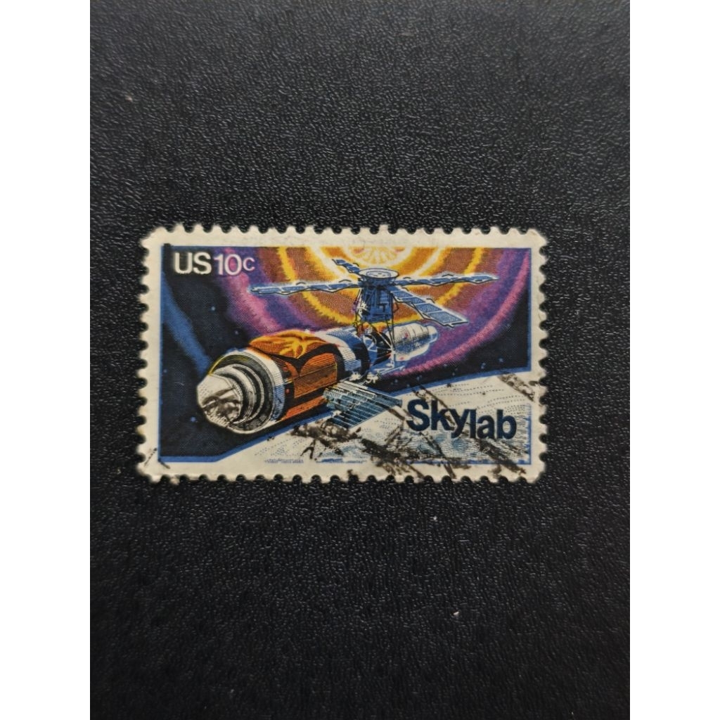 AQ012 United States of America 1974 Skylab stamps single value used ...