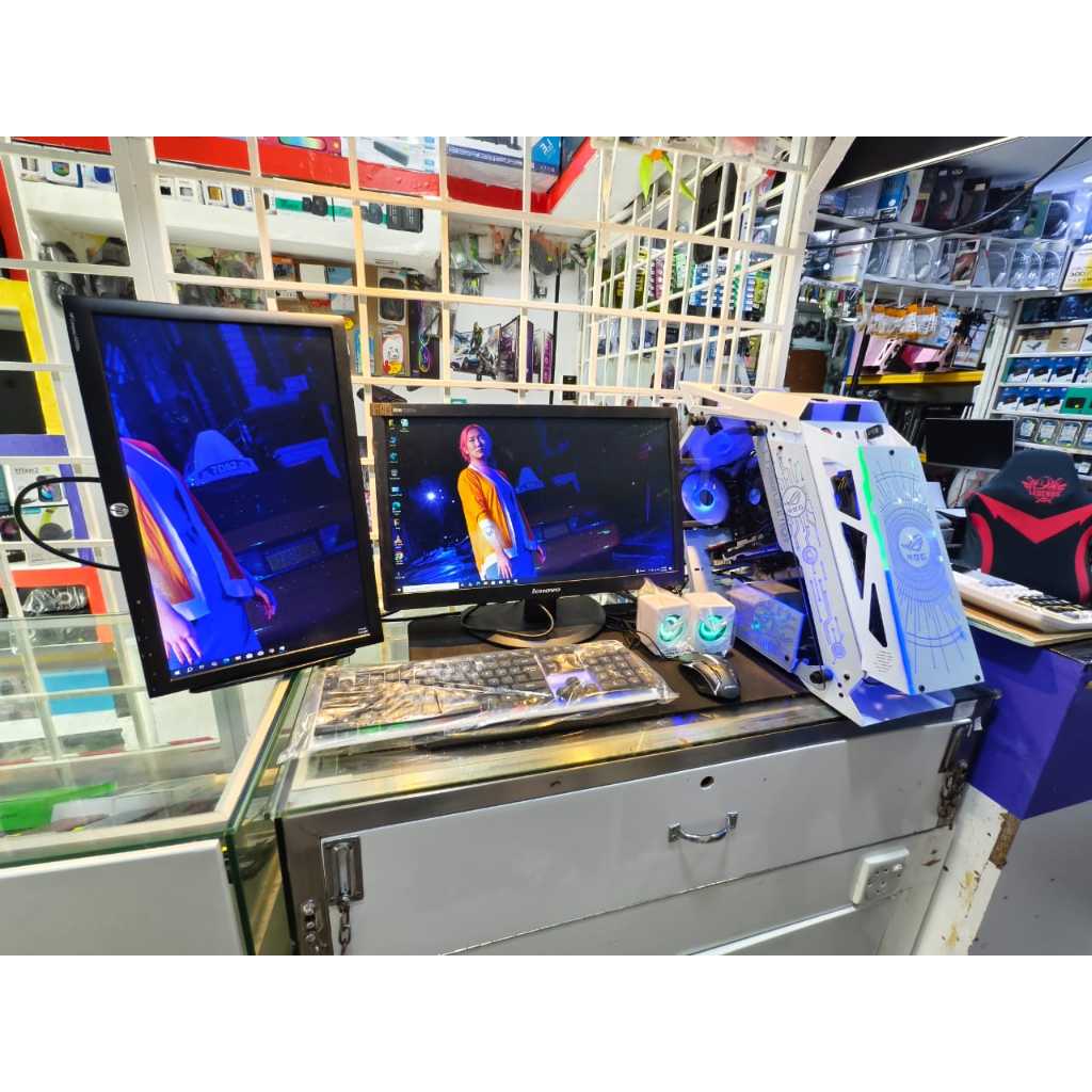 the best gaming PC full set used to business used to office used to ...