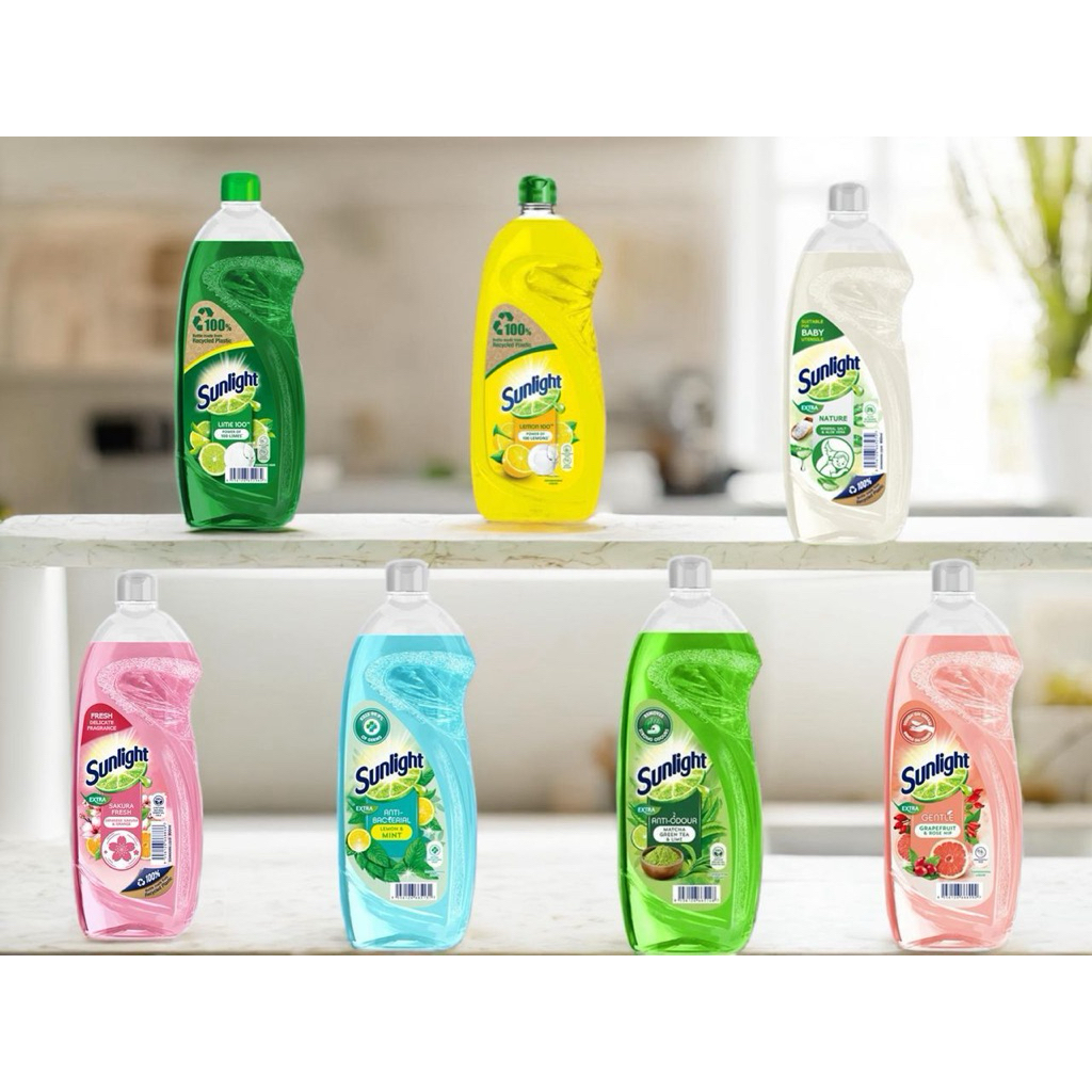 SUNLIGHT LIQUID DISH WASH 800ml -（ LIME / LEMON / NATURE/ SAKURA / ANTI ...