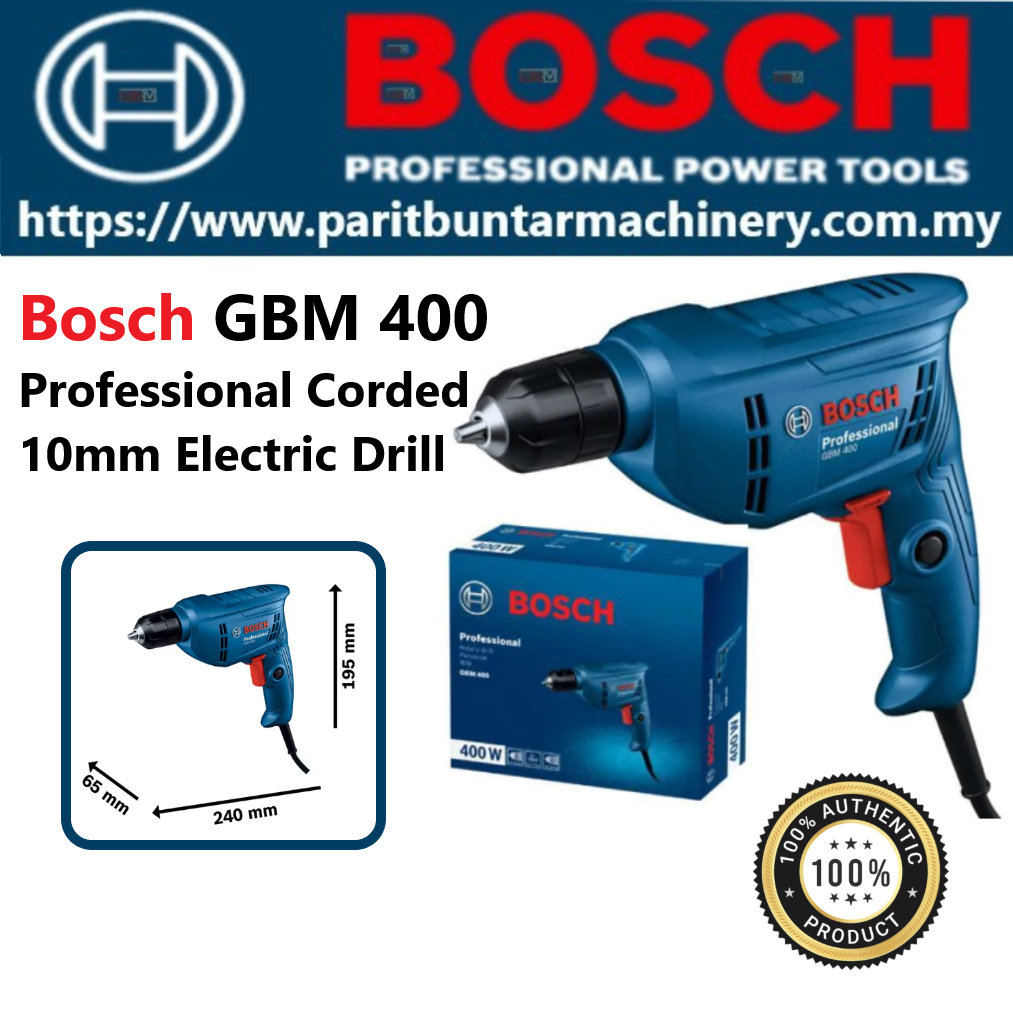 BOSCH GBM 400 PROFESSIONAL HAND DRILL GBM400 GBM-400 Gerudi | Ganti ...