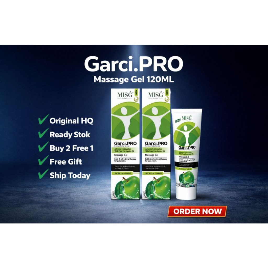 GARCI PRO MASSAGE GEL ORIGINAL | Shopee Malaysia