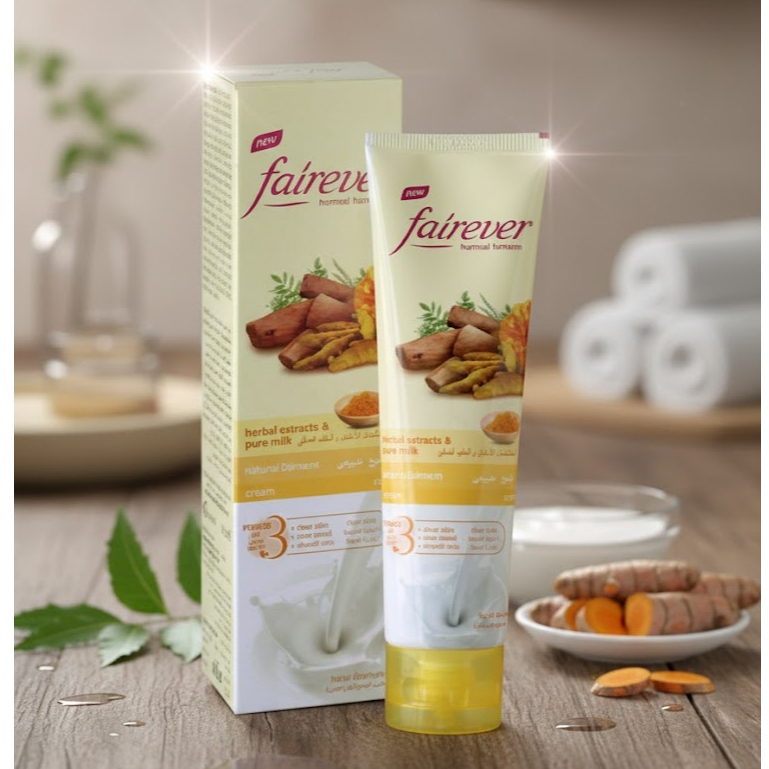 Fairever Natural Fairness Cream - Herbal Extracts & Pure Milk - 50g ...