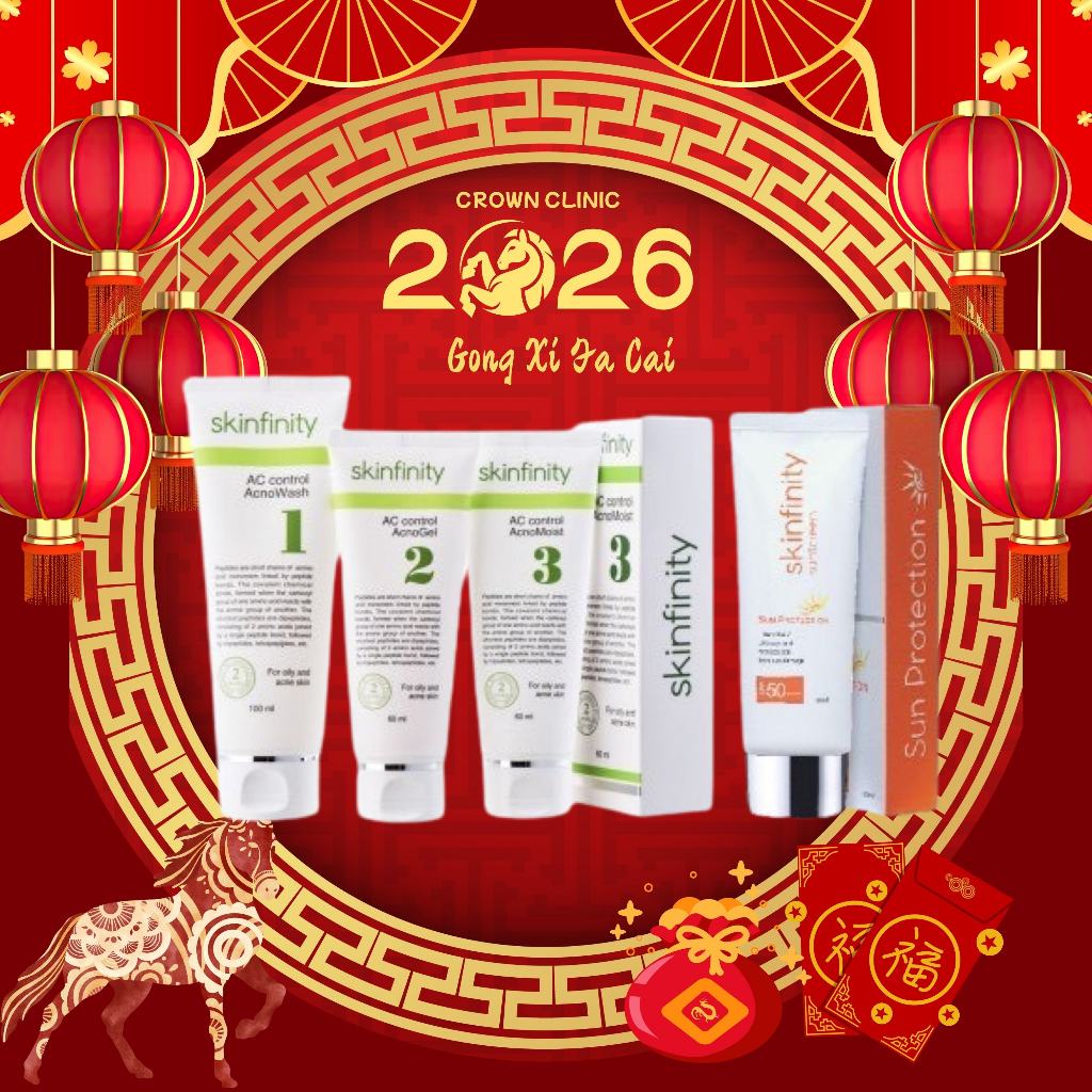 Skinfinity Ac Control Set + Sunblock ( 4 STEPS) | Shopee Malaysia