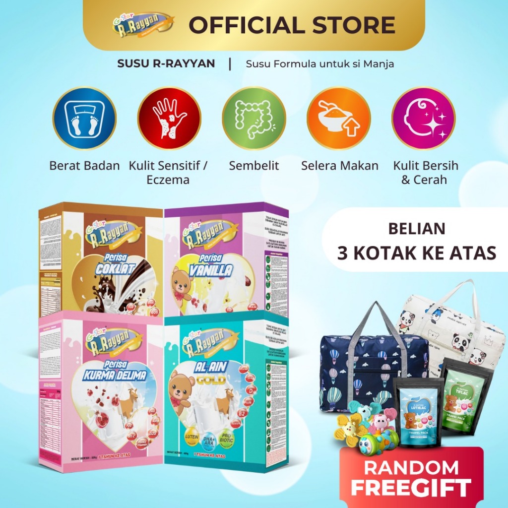 R RAYYAN Susu Kambing Anak 1 Tahun Ke Atas 500gm | Shopee Malaysia