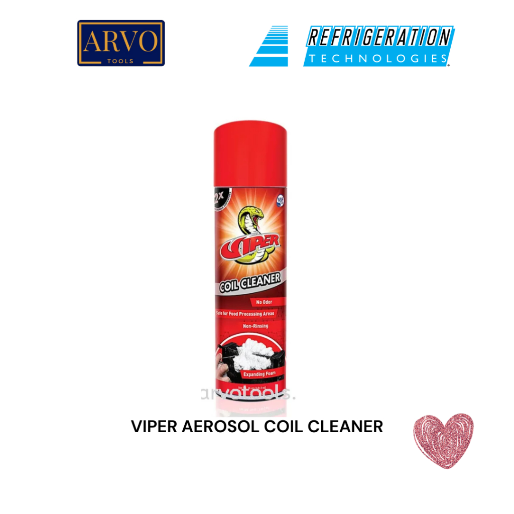 VIPER AEROSOL COIL CLEANER FOR AIRCOND CHEMICAL CLEANING BY ARVOTOOLS ...
