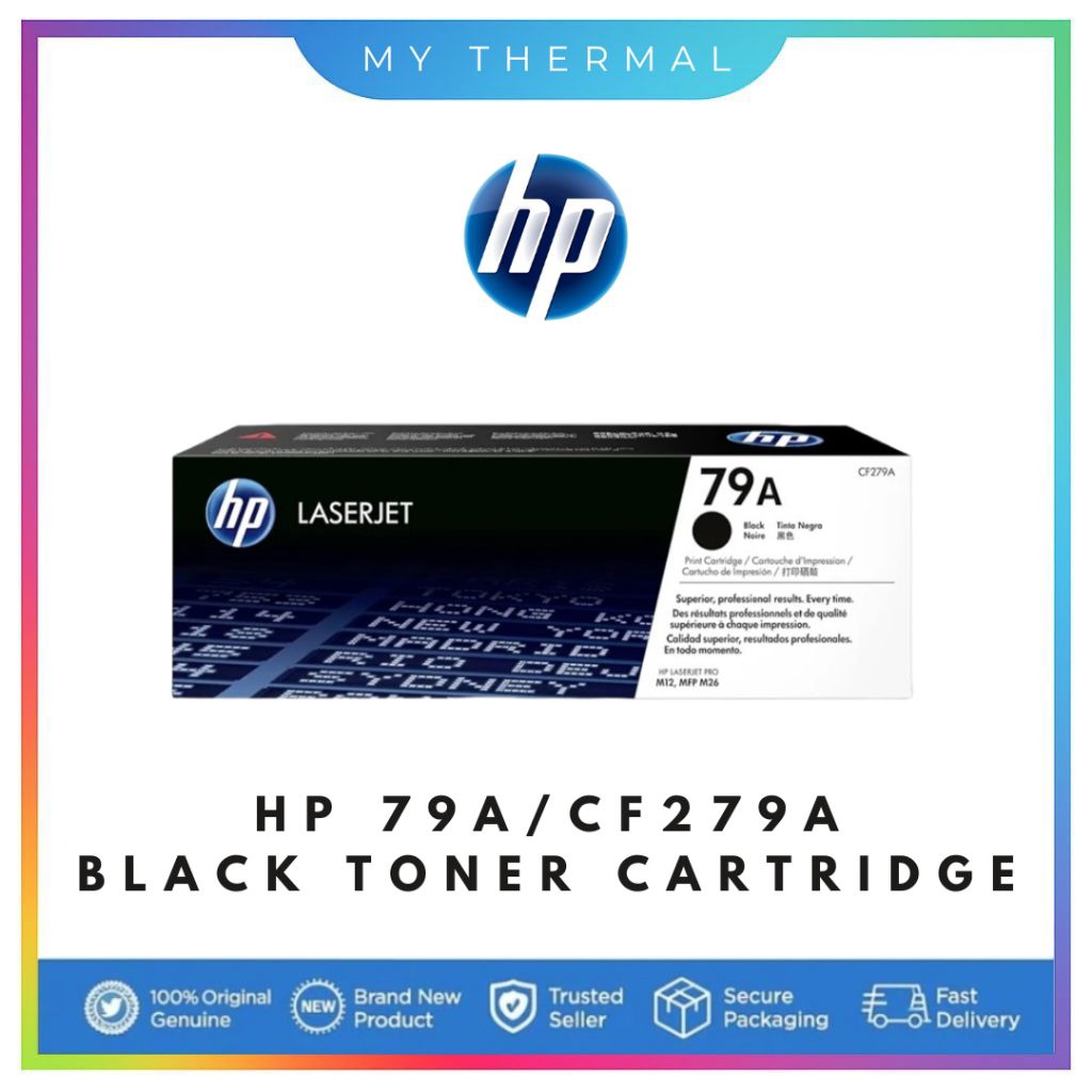 HP 79A / CF279A Black LaserJet Toner Cartridge | For Printer Models ...