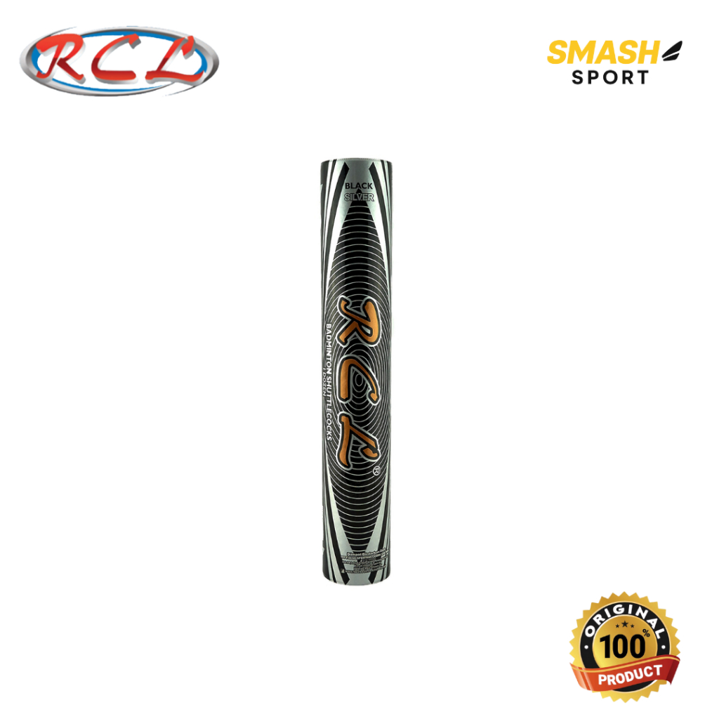 RCL Black Silver Badminton Shuttlecock Speed 77 READY STOCK | Shopee ...