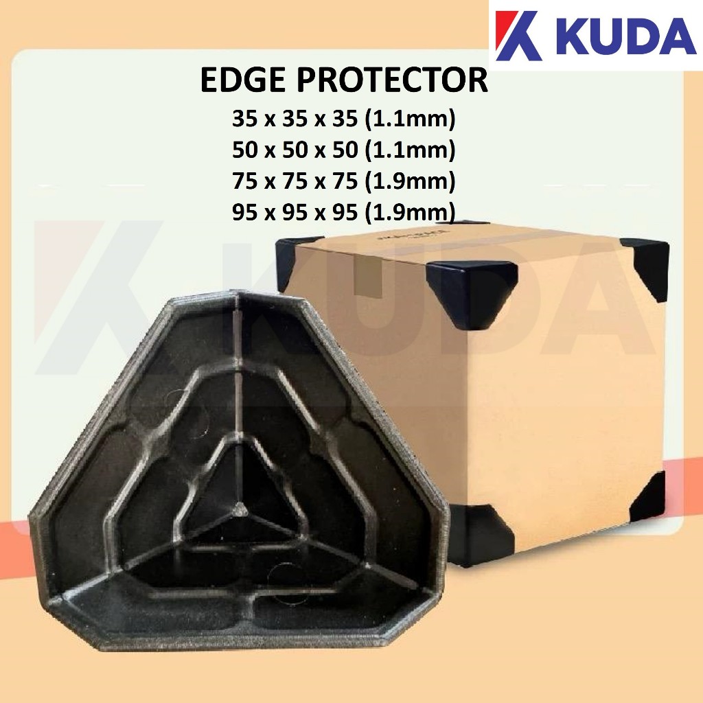 (50PCS) Plastic Corner Edge Box Parcel Protector Box Protector ...