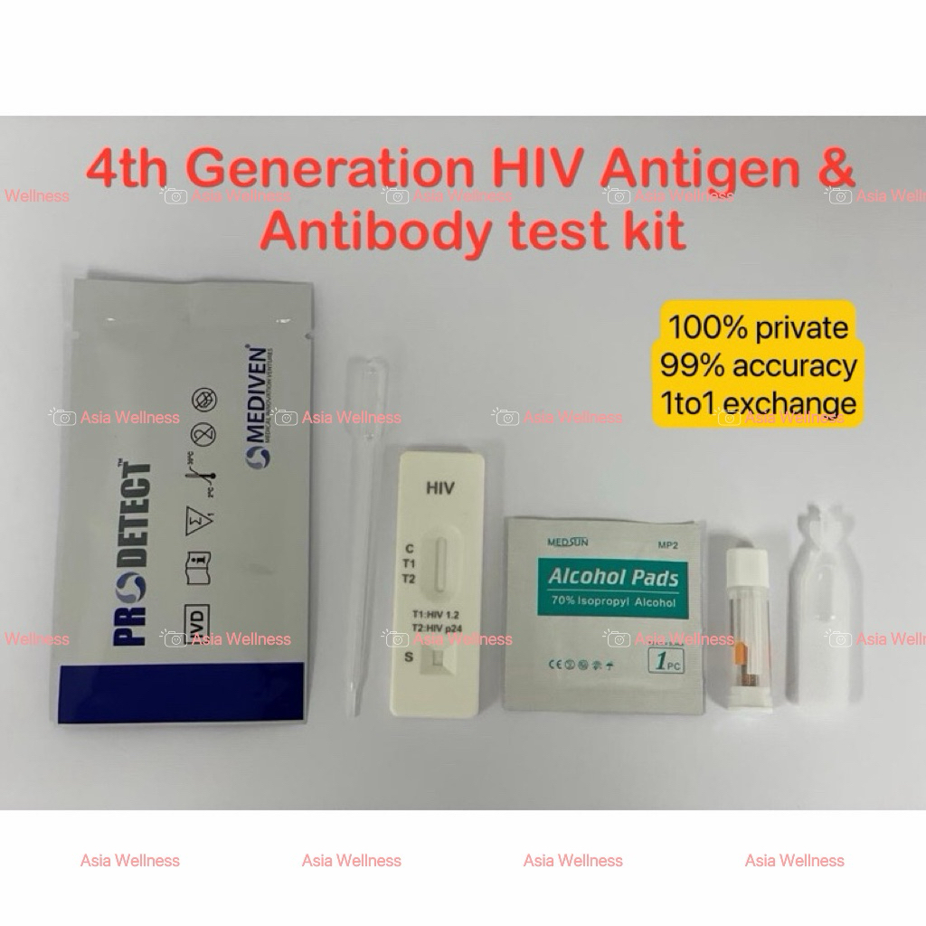 Prodetect or Ensure brand HIV self test kit (FREE extra lancet ...