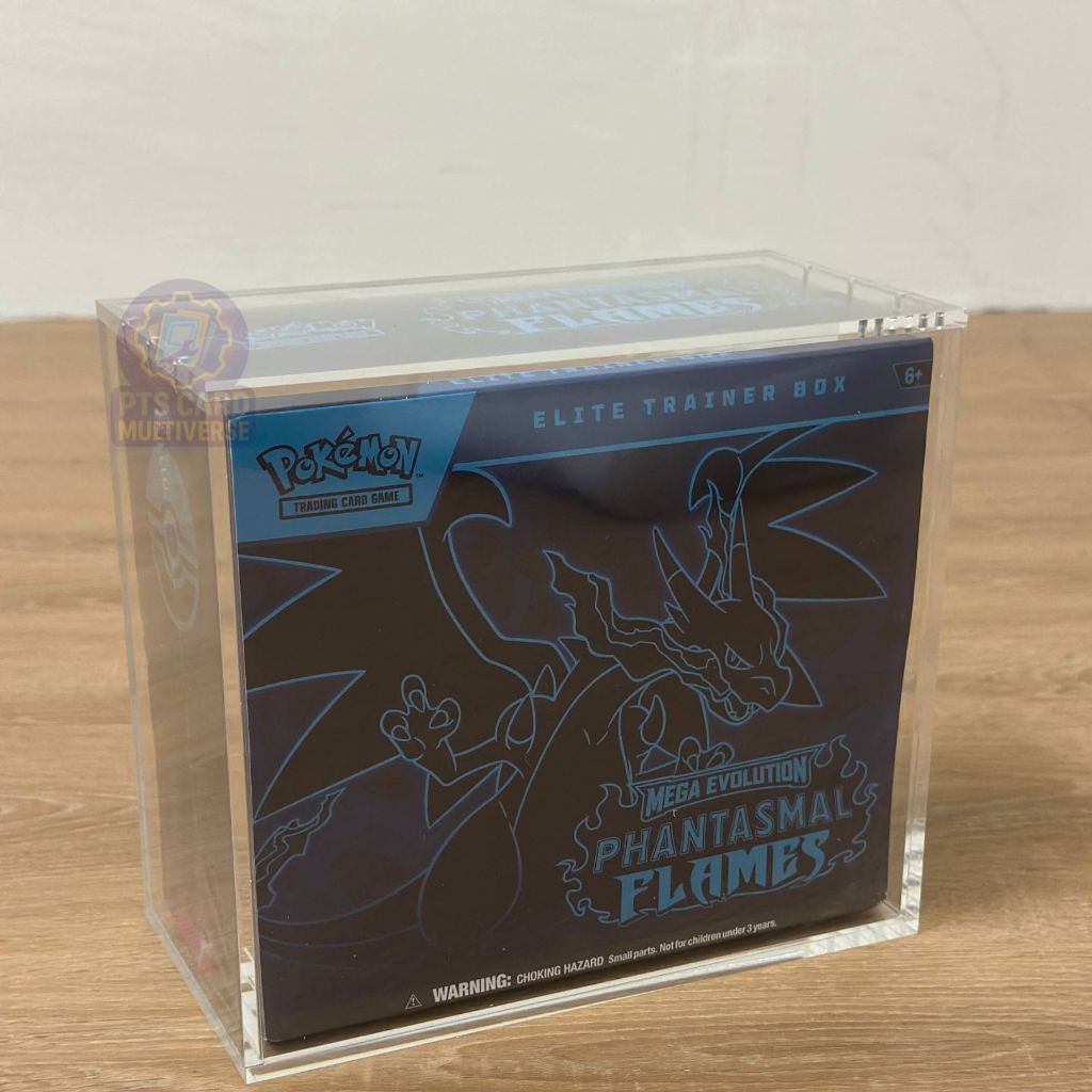 Elite Trainer Box Acrylic Display Case - Top Magnetic Lid ( Casing Only ...