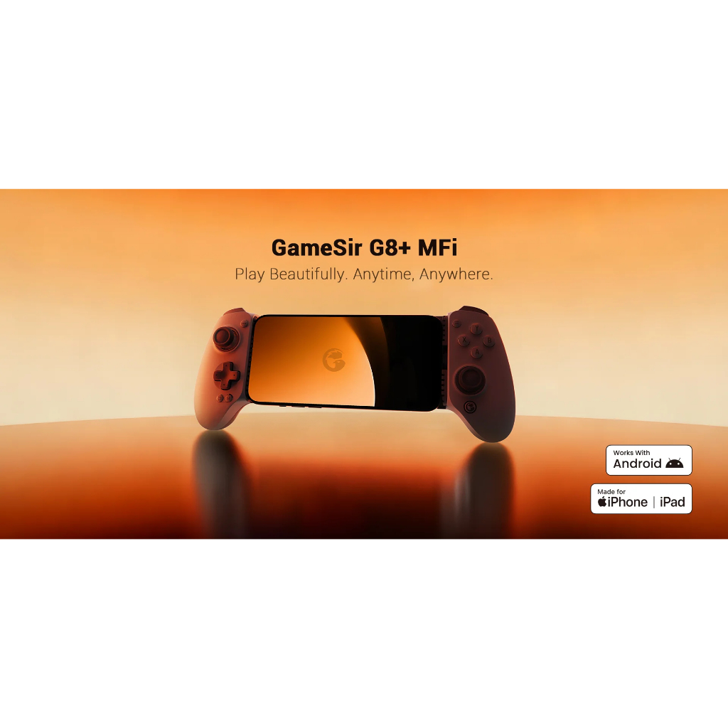 GameSir G8+ MFi Wired Mobile Gaming Controller for iPhone, iPad Android ...