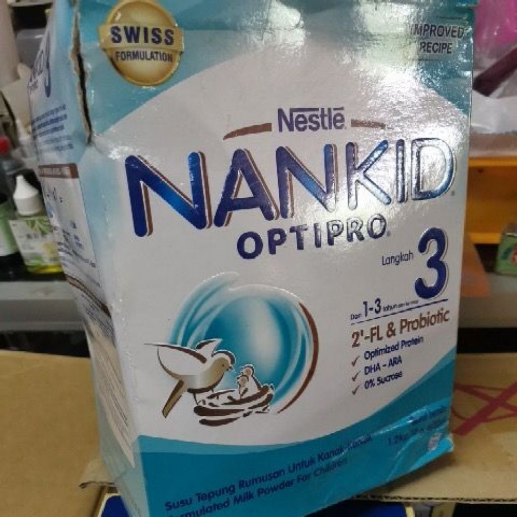 DENT!!! NANKID OPTIPRO STEP 3 1.2KG | Shopee Malaysia