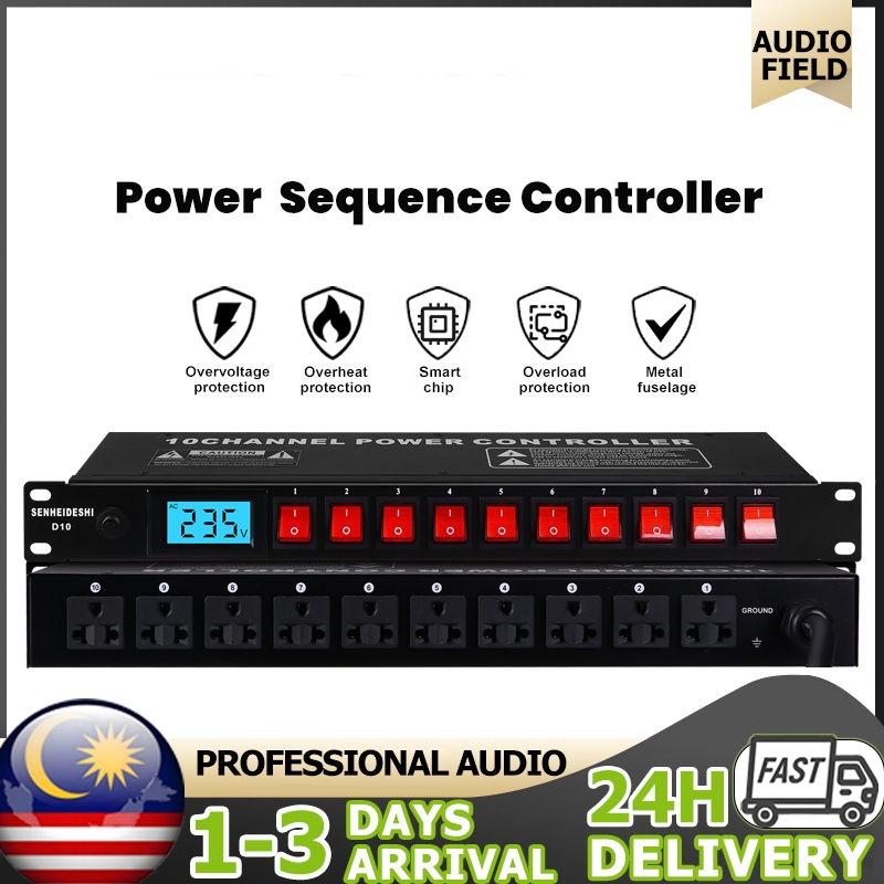 Power Sequence Controller 10 channel Rack Power Supply Regulator ...