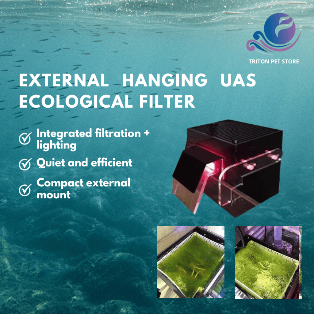Hang-On UAS Algae Turf Scrubber for Reef Tank Marine Aquarium | Penapis ...