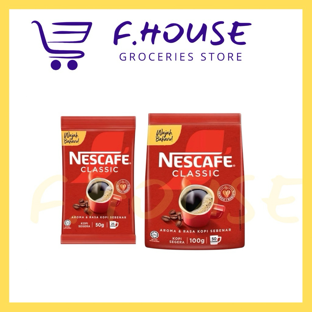 Nescafe Classic Refill Pack (50g/100g) | Shopee Malaysia