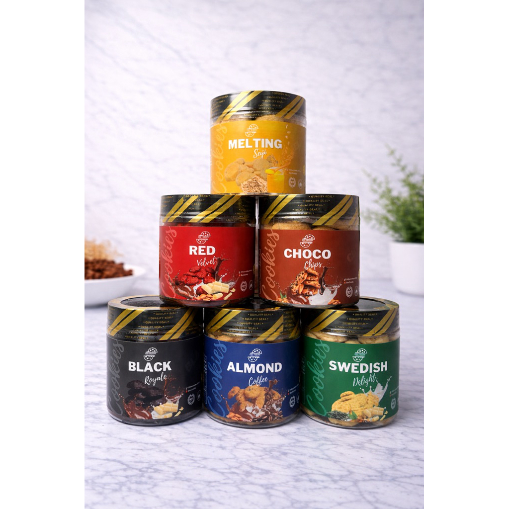 Duo Crumbs Cookies 280gm - Melting Suji | Choco Chips | Red Velvet ...