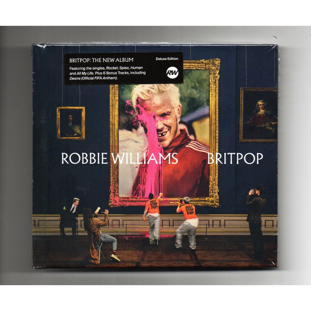 Robbie Williams - Britpop 【 Deluxe Edition Booklet CD 】 2026 | Shopee ...