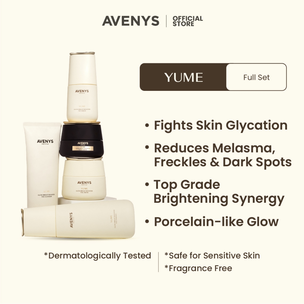 AVENYS Prestige YUME Glow Bright Booster Complete Set | Shopee Malaysia