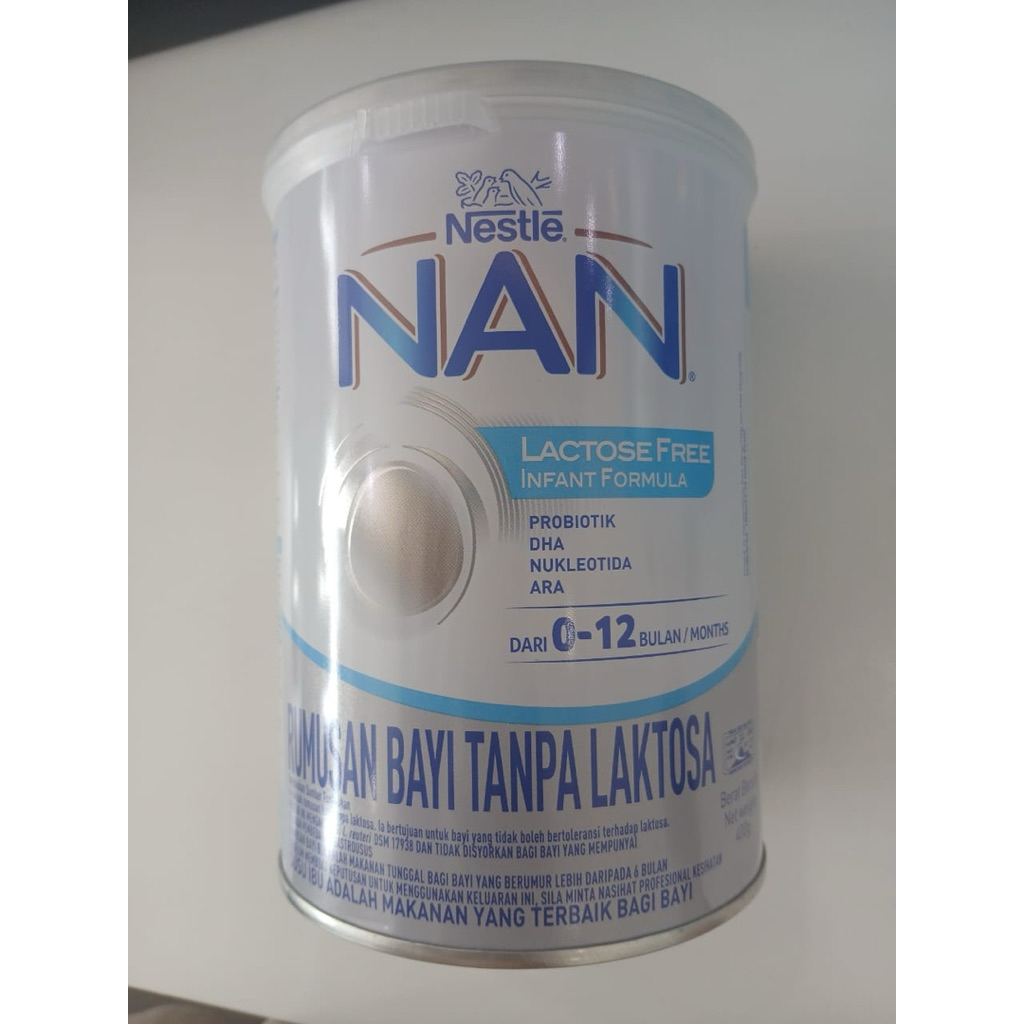 Nestle NAN Lactose Free Infant Formula 0-12 months 400g (exp: 28/2/2027 ...