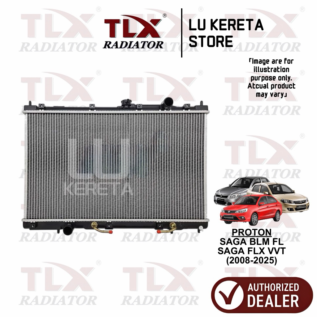 TLX BRAND RADIATOR FOR PROTON SAGA BLM FL FLX VVT (2008-2025) | Shopee ...