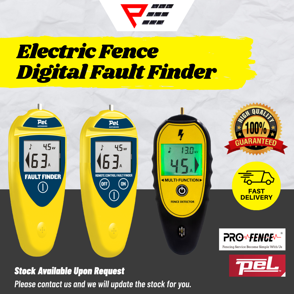 Pro Fence Fault Finder Pel PV100 Tracker Fault Finder Tracker Fence ...