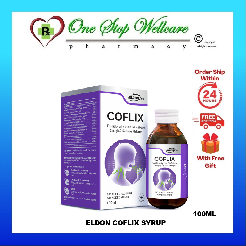 (EXTRA FREE GIFT) HOLISTICA COFLIX SYRUP FOC GIFT (RELIEVE COUGH ...