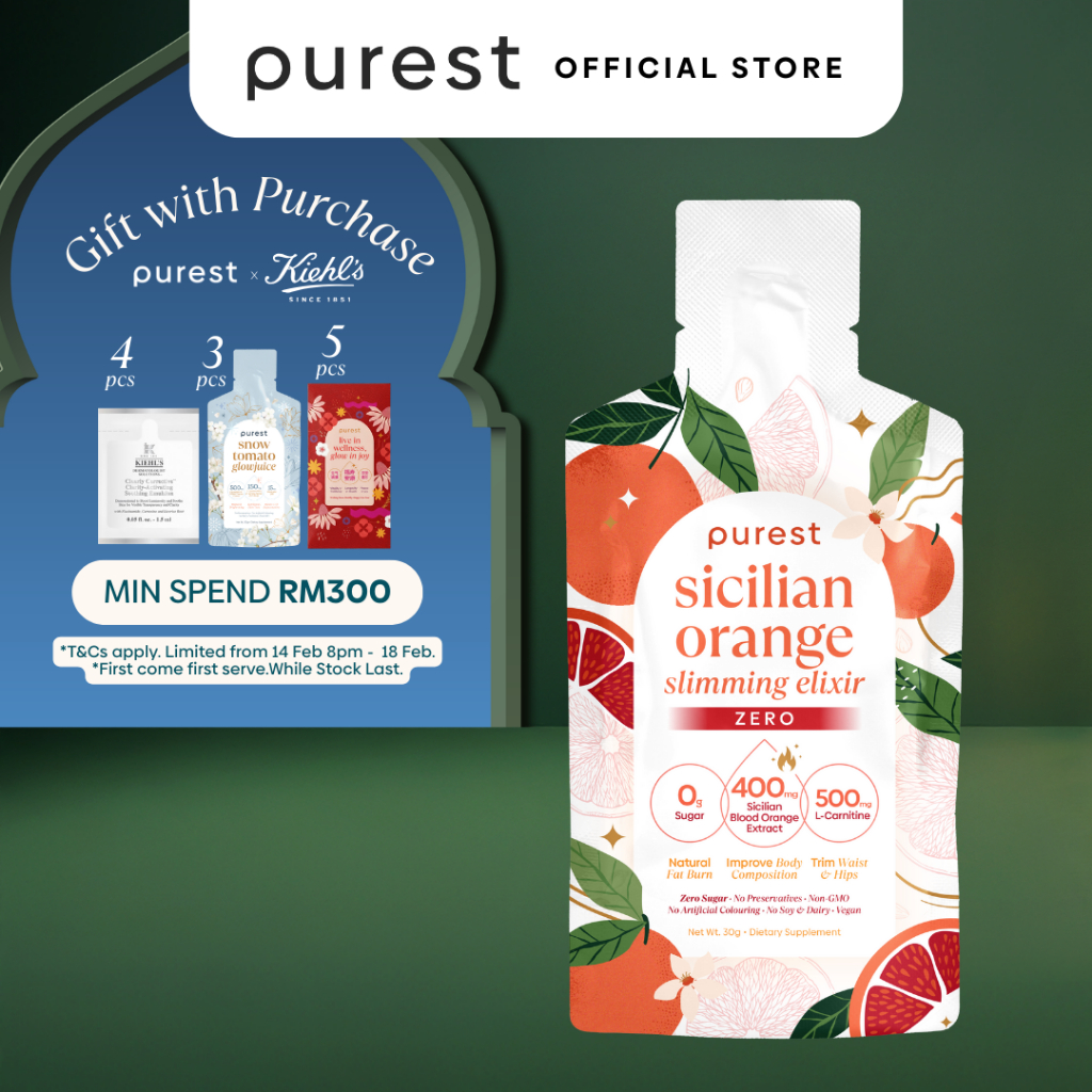 [NEW] The Purest Co Sicilian Orange Slimming Elixir Zero (Sugar-Free ...