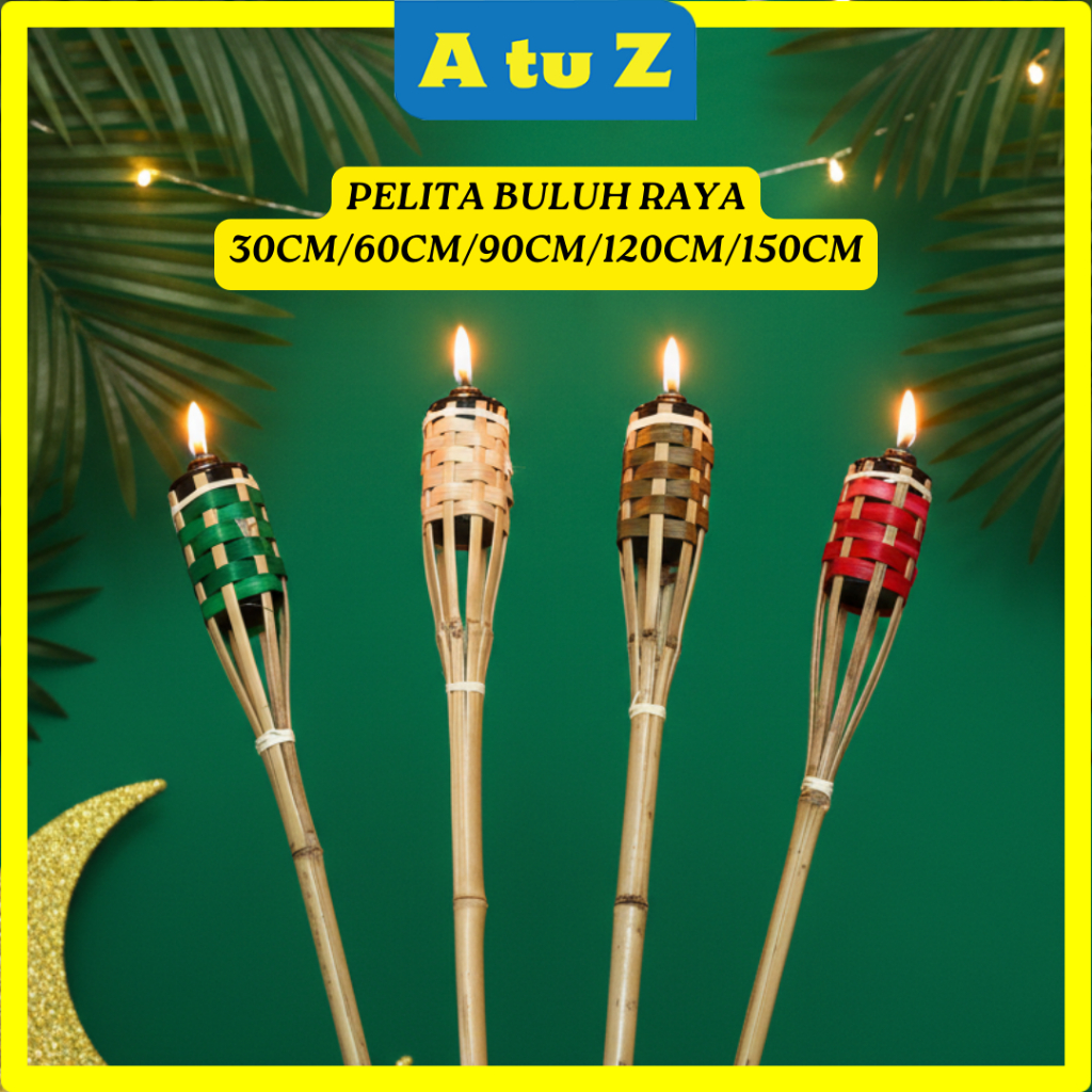 AtuZ RAYA 2026 Hari Raya Pelita Buluh Bamboo Lantern Home Booth ...
