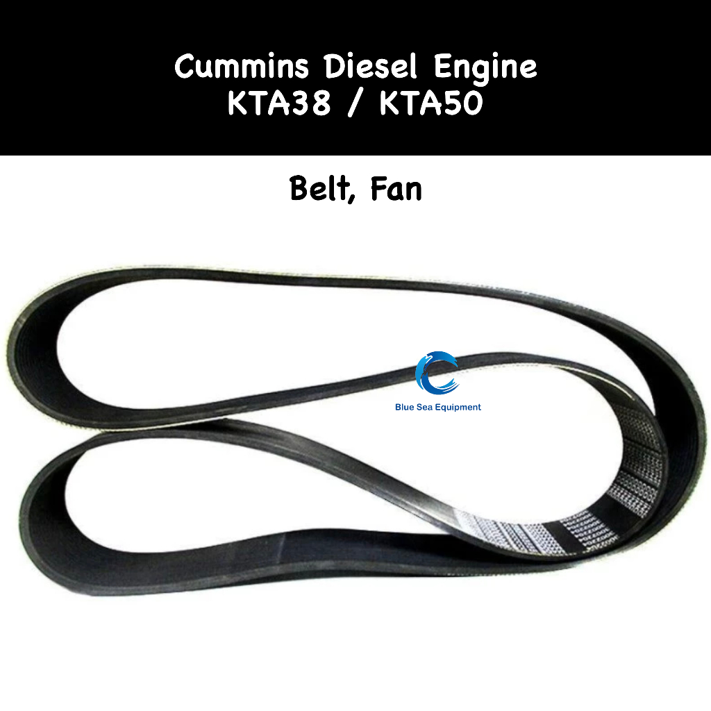 3003341 3003342 3003343 Engine Fan Belt for Cummins KTA38 Diesel Engine ...