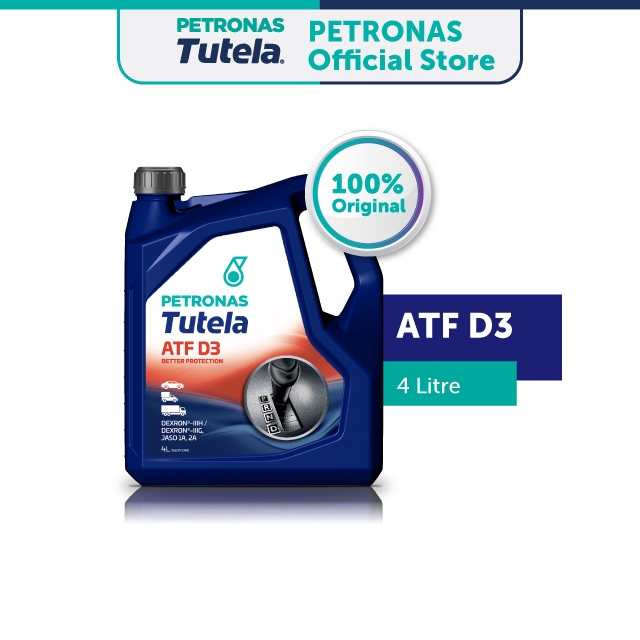 PETRONAS Tutela ATF D3 (4L) | Shopee Malaysia