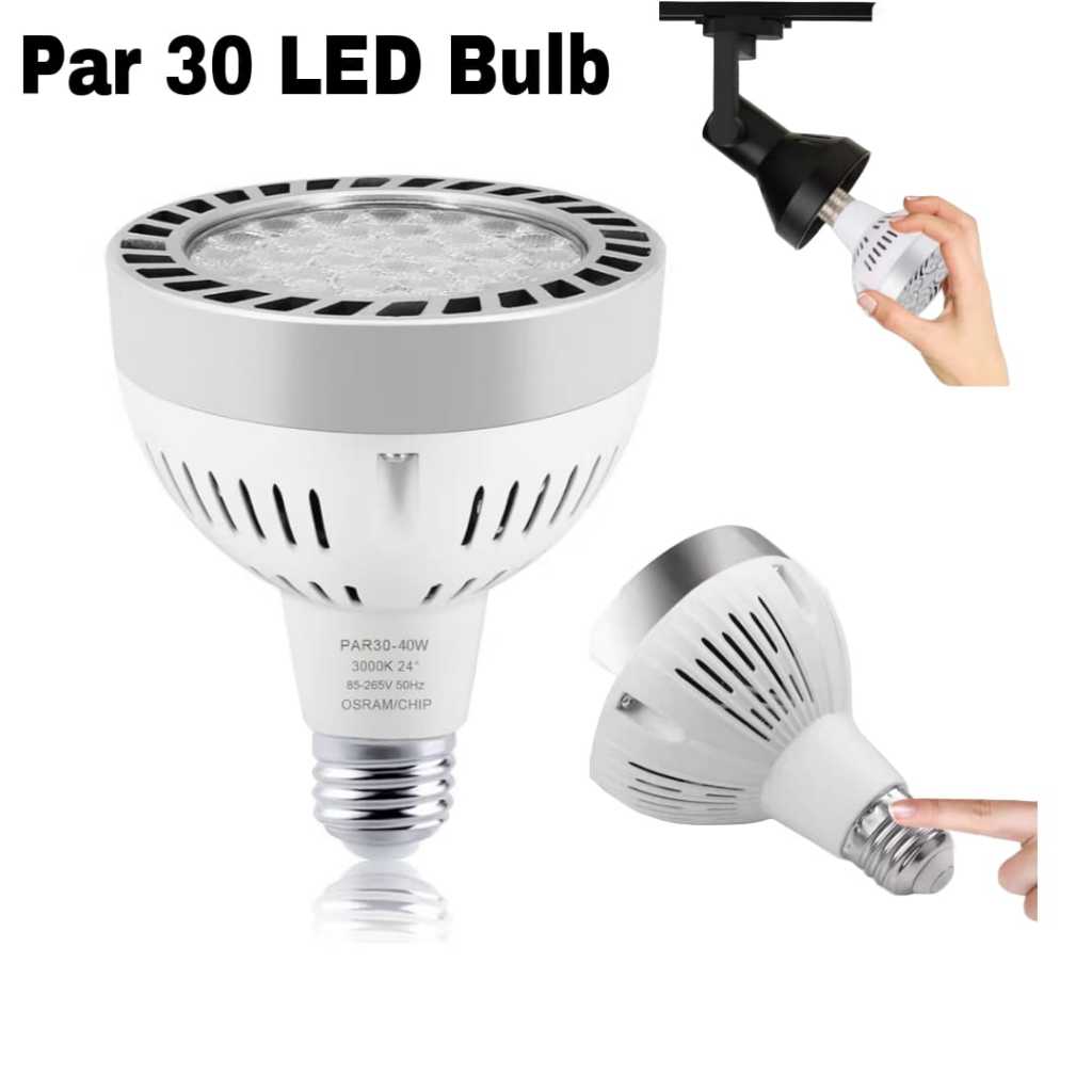 PAR30 LED 30W / 40W Spotlight Lamp Bulb, 3000K/4000K/6500K AC220~240V ...
