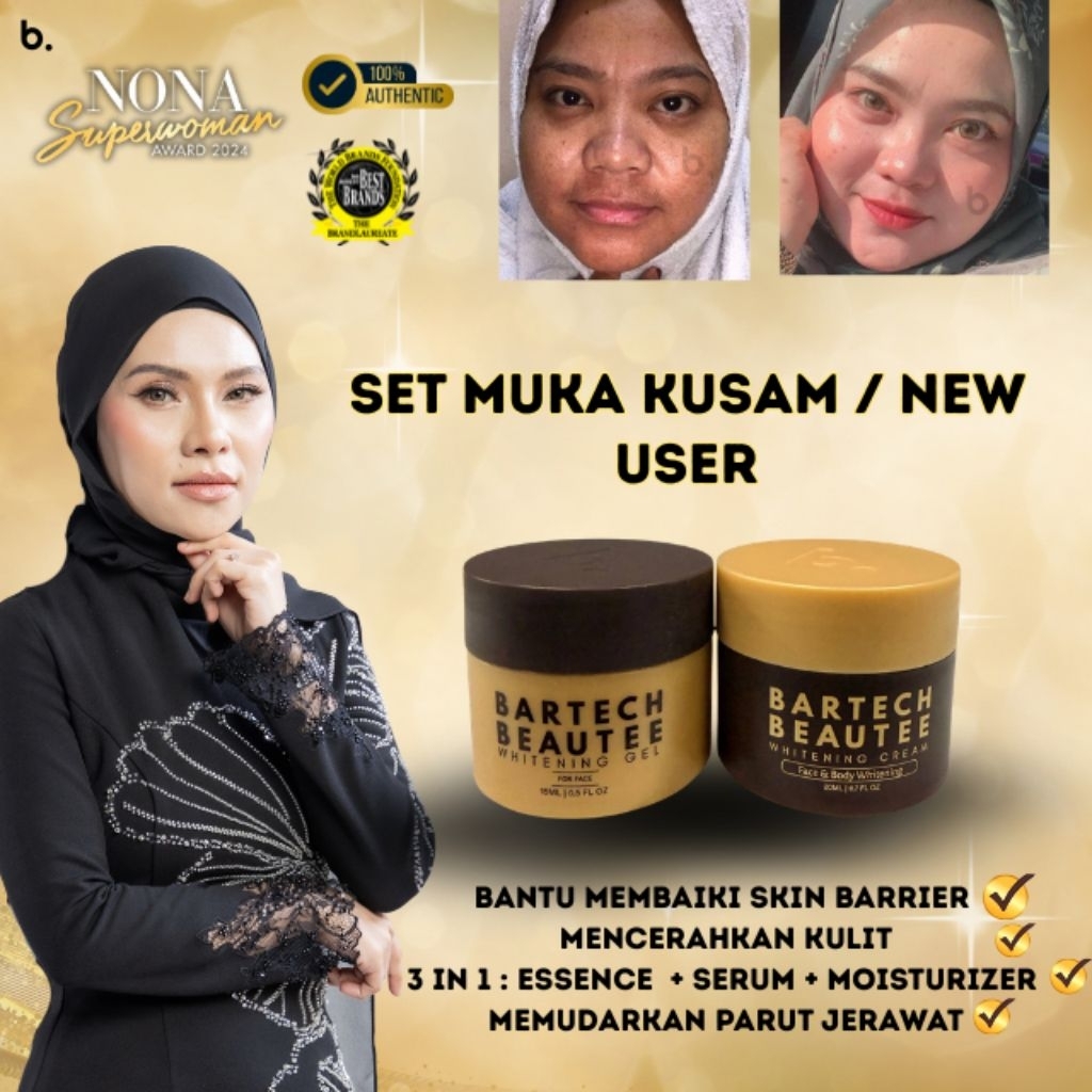 BARTECH BEAUTEE WHITENING CREAM KAK LIN | Shopee Malaysia