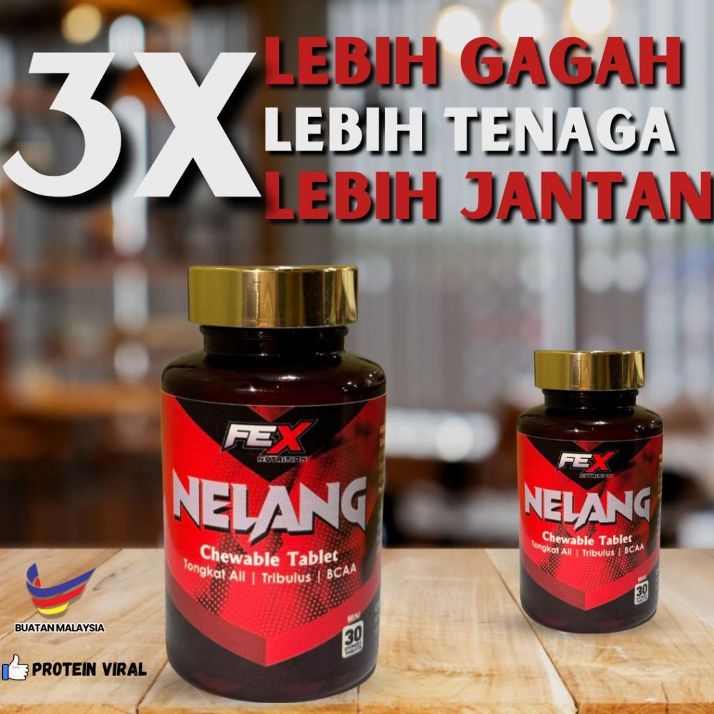 🔥COMBO🔥 (10X LEAN MUSCLE + ENERGY) Nelang Booster + Hydro whey by Fex ...