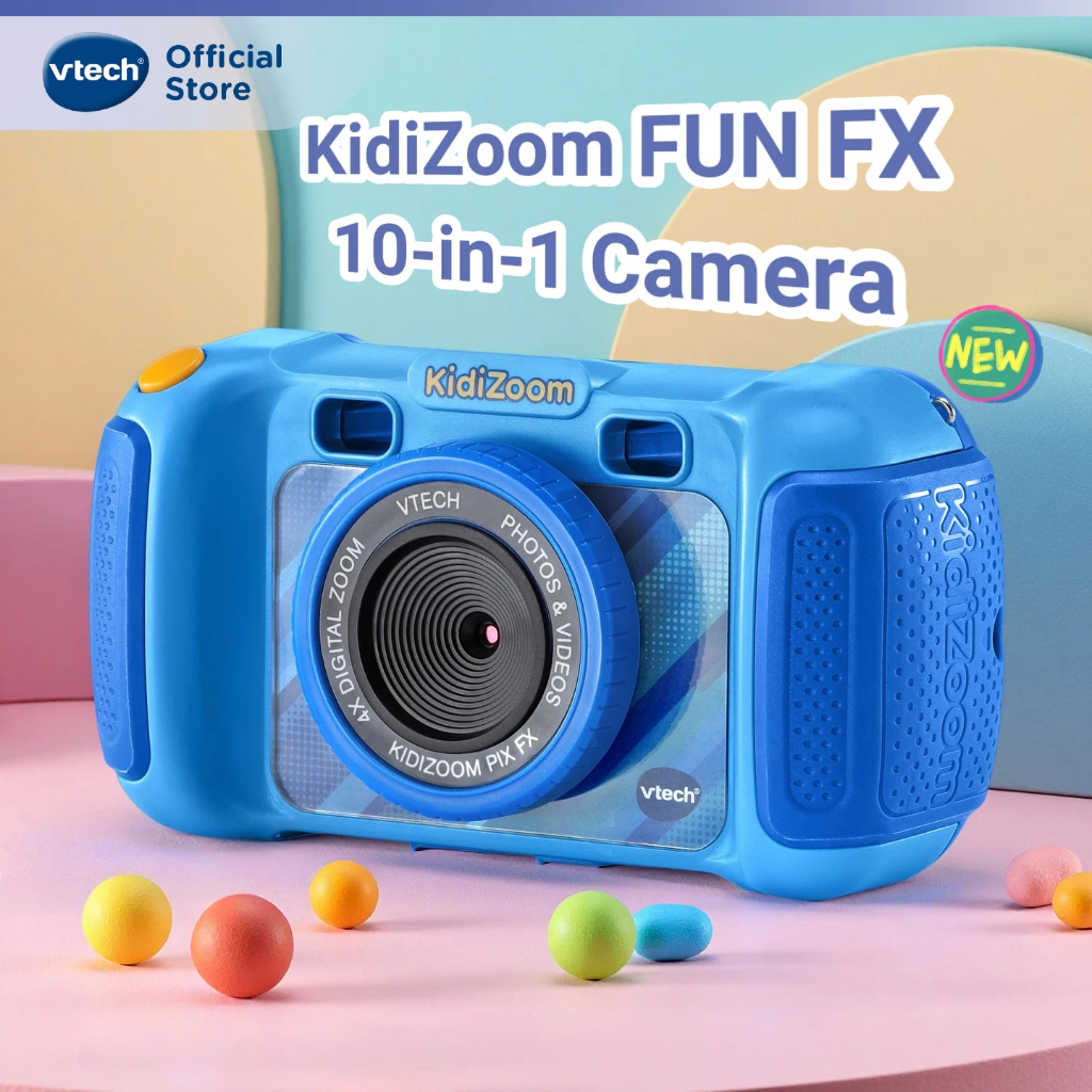 VTech KidiZoom Camera FUN FX, digital camera gift toy for kids with ...