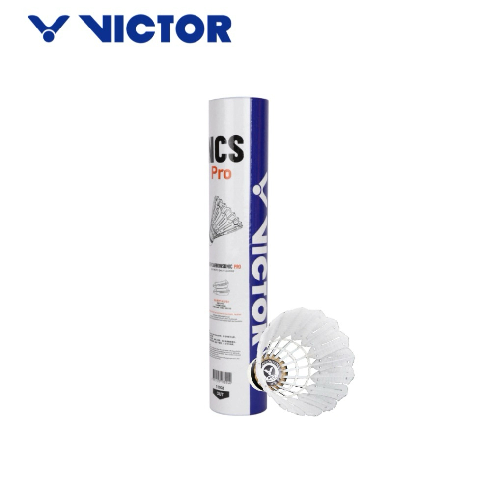 VICTOR New Carbon Sonic PRO Badminton Shuttlecocks | Shopee Malaysia